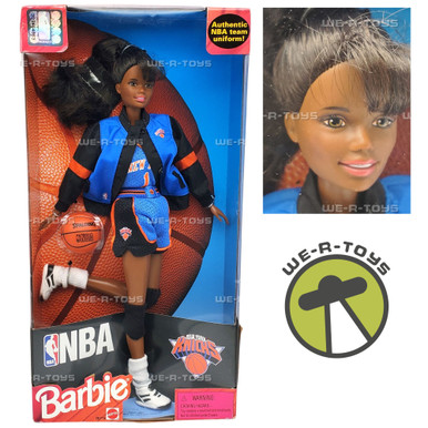 Barbie NBA New York Knicks Doll 1998 Mattel #20715 NRFB - We-R-Toys