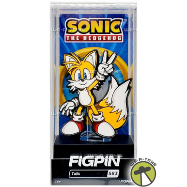 Sonic The Hedgehog Tails Enamel Pin 583 FiGPiN - We-R-Toys