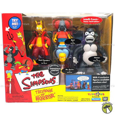 The Simpsons Interactive Springfield Cemetery Environment Action Figure ...