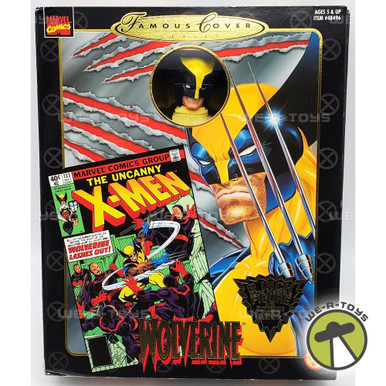 Marvel Famous Cover Series Wolverine Action Figure 1997 Toy Biz #48496 ...