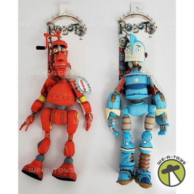 Robots Movie Rodney Copperbottom and Fender Plush Toys 2004 Mattel New ...
