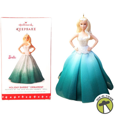 Holiday Barbie Ornament Blonde Inspired by the 2016 Holiday Doll ...