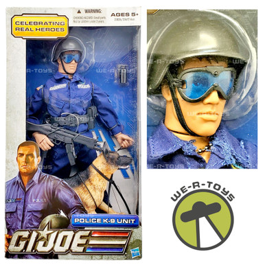G.I. Joe Police K-9 Unit Action Figure 2011 Hasbro 35826 - We-R-Toys