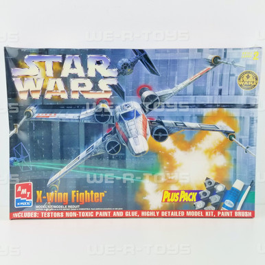 Star Wars X-Wing Fighter Model Kit 20 Years 1997 Plus Pack ERTL NRFB