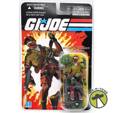 G.I. Joe Mountain Trooper Alpine Exclusive Action Figure 2014 Hasbro ...