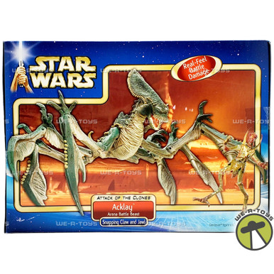 Star Wars Episode II Attack of The Clones Acklay Figure 2002 Hasbro ...