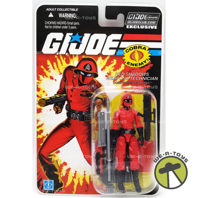 G.I. Joe Red Shadows Weapons Technician Red Laser Action Figure 2018 ...
