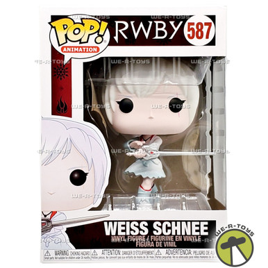 Funko POP Animation RWBY Weiss Schnee 587 Vinyl Figure NEW - We-R-Toys