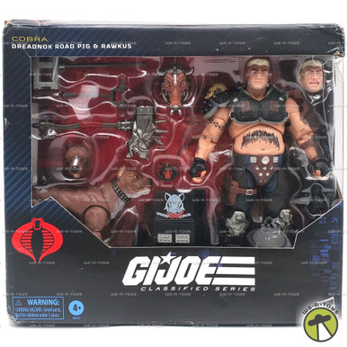 G.I. Joe Classified Series 135 Dreadnok Road Pig & Rawkus Action Figure ...
