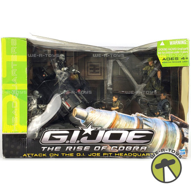 G.I. Joe Rise of Cobra Attack on the G.I. Joe Pit Headquarters 2009 ...