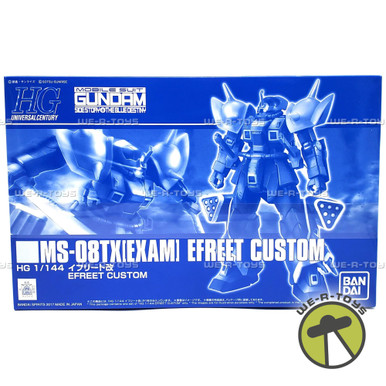 Gundam HGUC MS-08TX[EXAM] Efreet Custom 1/144 Scale Model Kit 2017 ...