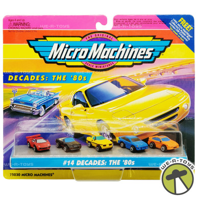 Micro Machines #14 Decades: The '80s Collection 1995 Galoob 75030 NEW ...