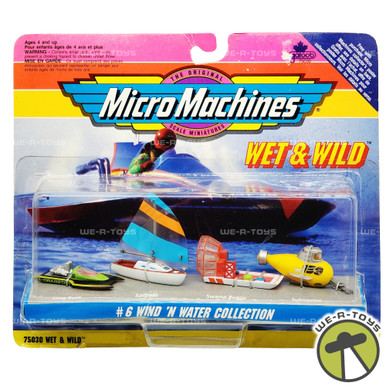 Micro Machines Wet & Wild #6 Wind 'N Water Collection 1993 Galoob No ...