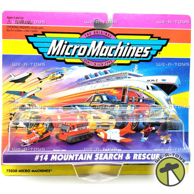 Micro Machines #14 Mountain Search & Rescue Collection 1995 Galoob ...