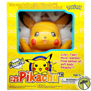 Pokémon Talk and Press Pikachu Electronic Figure 2001 Nintendo 41701 ...