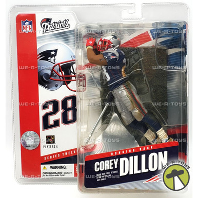 NFL Patriots Series 12 Corey Dillon Action Figure 2005 McFarlane Toys ...
