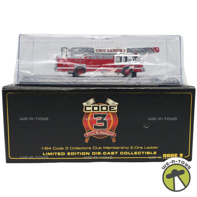 Code 3 Fire & Rescue Collectors Club Membership E-One Ladder Ltd Ed ...