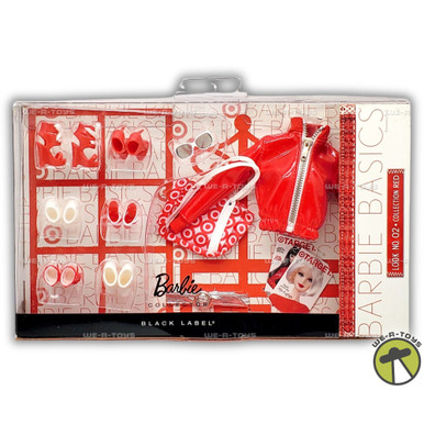 Barbie Basic Red Accessories Look 2 Collection Red 2011 Mattel V9319 ...