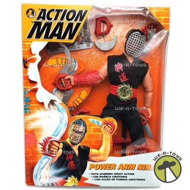 Action Man Power Arm Ninja 12-inch Action Figure 1995 Hasbro #29473 ...