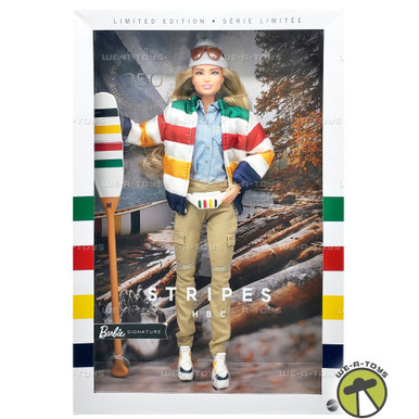 Barbie Signature Hudson's Bay Stripes HBC Doll 2020 Mattel GHT68 - We-R ...