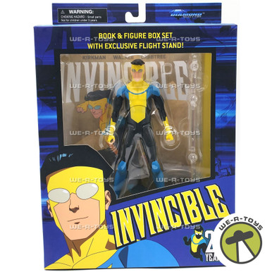 Invincible Book & Figure Box Set with Exclusive Flight Stand Diamond ...