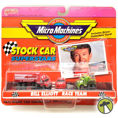 Micro Machines Stock Car Superstars Bill Elliot Race Team Collection #5 ...