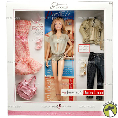 Barbie Collectibles On Location Barcelona 2006 Mattel K7917 - We-R-Toys