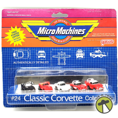 Micro Machines #24 Classic Corvette Collection Vehicle Set 1986 Galoob ...