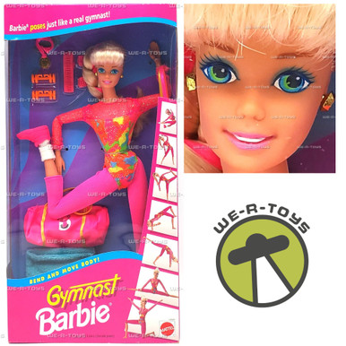 Barbie Gymnast Bend & Move Body 1994 Mattel #12127 - We-R-Toys