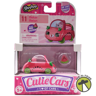 Shopkins Motor Melon 11 Cutie Cars Die Cast Vehicle 2016 Moose Toys ...