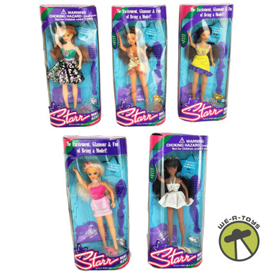 Starr Model Agency Lot of 5 Fully Poseable 6.5" Fashion Dolls JPI - We ...