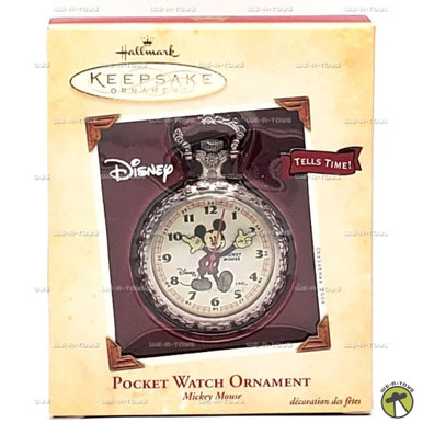 Hallmark Keepsake Ornament Mickey Mouse Pocket Watch Ornament 2004 - We ...