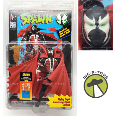 Spawn Action Figure with Special Edition Comic Book 1994 Todd Toys ...