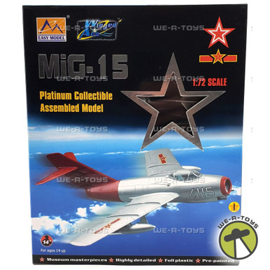 Easy Model MiG-15 Plane Platinum Collectible Assembled Model MRC #37130 ...