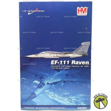 Hobby Master 1:72 Air Power Series EF-111 Raven Crow 2010 Vehicle ...