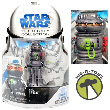 Star Wars Legacy Collection Build a Droid FX-6 Figure 2008 Hasbro 87823 ...