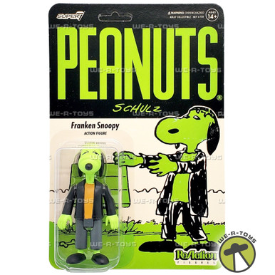 Peanuts Franken Snoopy ReAction Action Figure 2021 Super7 - We-R-Toys