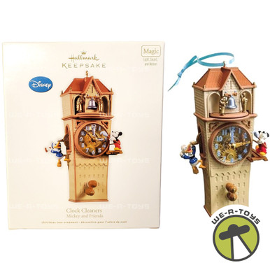 Disney Mickey and Friends Clock Cleaners 2011 Ornament Hallmark ...