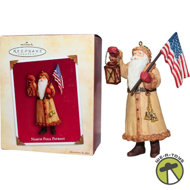 North Pole Patriot 2004 Ornament Hallmark Keepsake - We-R-Toys