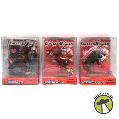 Breyer CollectiBulls Lot of 3 Bull Figures 2004 PBR - We-R-Toys