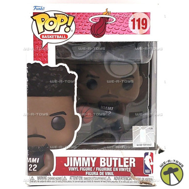 Funko Pop! Basketball Miami Heat Jimmy Butler 2021 Vinyl Figure #119 ...