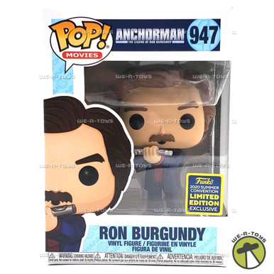Funko Pop! Movies Anchorman Ron Burgundy 2020 Vinyl Figure #947 - We-R-Toys