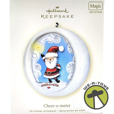 Cheer-O-Meter Ornament 2008 Hallmark Keepsake - We-R-Toys