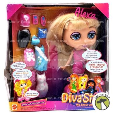 Diva Starz Alexa Electronic Doll 2000 Mattel #27494 - We-R-Toys
