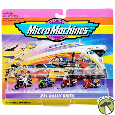 Micro Machines #31 Rally Bikes Collection 1996 Galoob - We-R-Toys