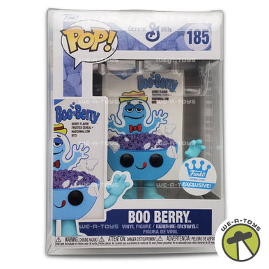 Funko Pop! General Mills Boo Berry Cereal Box Vinyl Pop Figure #185 ...