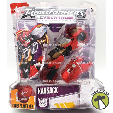 Transformers Cybertron Ransack Action Figure with Cyber Planet Key 2004 ...