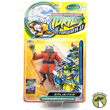 TMNT Fast Foward Splinter Sensei of the Future Team Green 2006 ...