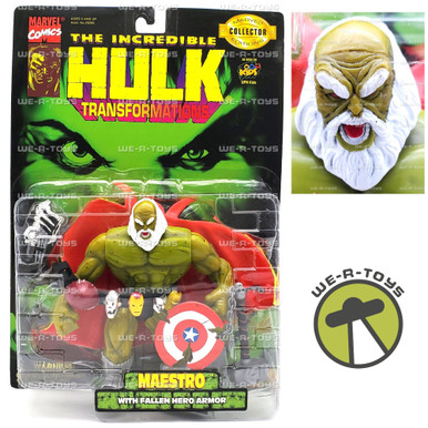 Marvel Incredible Hulk Transformations Maestro with Fallen Hero Armor ...