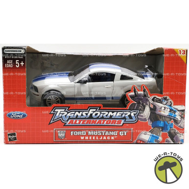Transformers Alternators Ford Mustang GT Wheeljack 2004 Hasbro #81317 ...